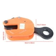 3 Ton Industrial Steel Plate Clamp Sheet Metal Lifting Clamp Plate ...