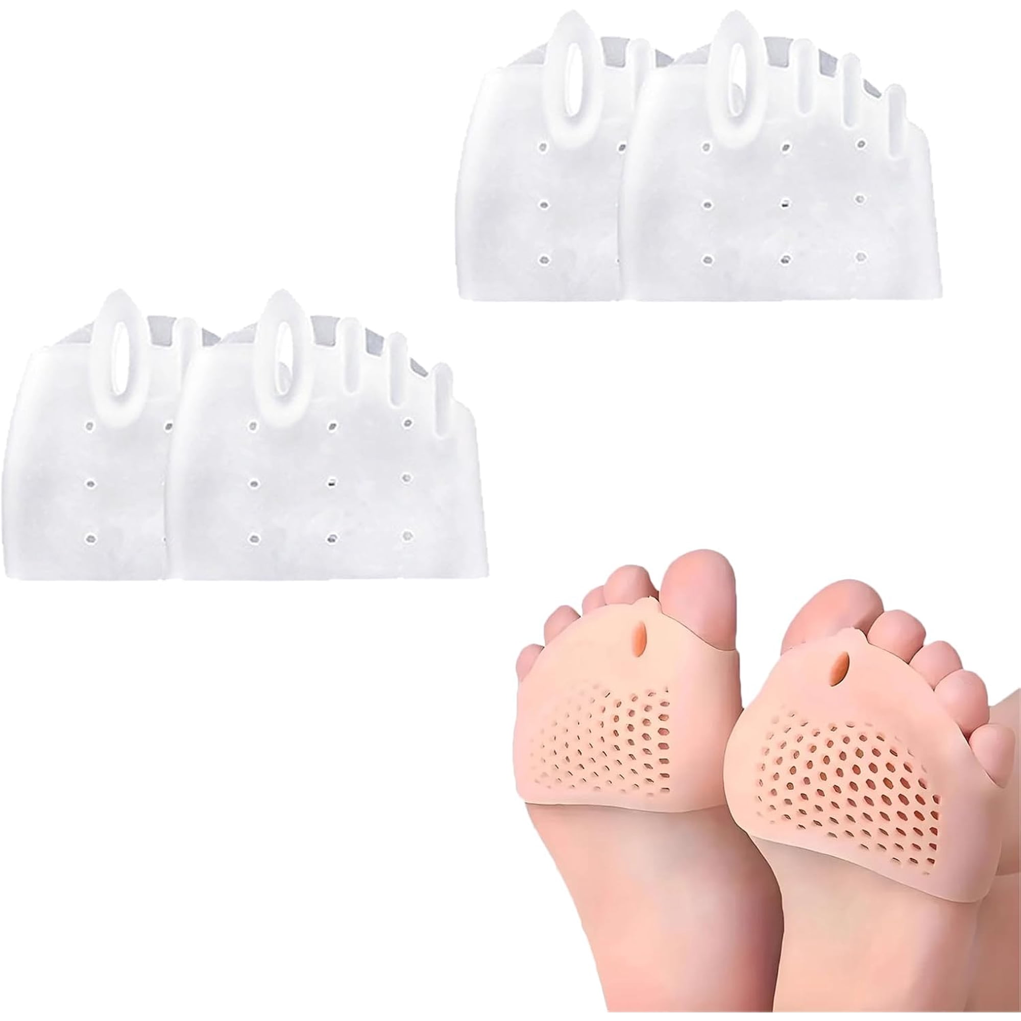 Click here for Unbranded Toe Separator  2pairs Silicone Toe Separ... prices