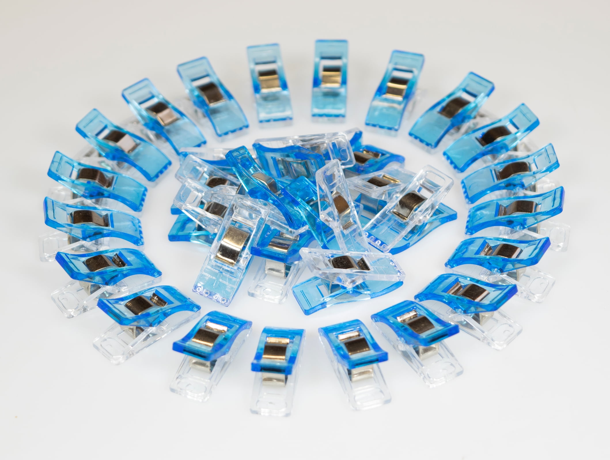 Small Blue Plastic Quilting Crocheting Sewing Clips 100 Count #1753 ...