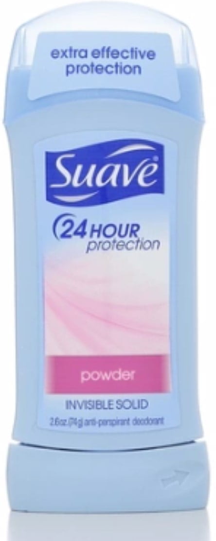 Suave 24 Hour Protection Anti-Perspirant Deodorant Invisible Solid ...