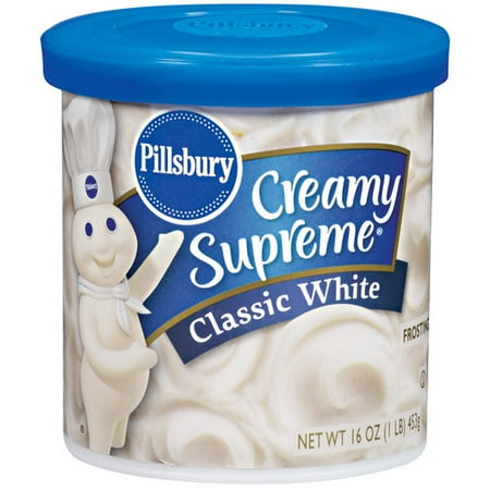 Pillsbury Creamy Supreme Classic White Frosting, 16 oz - Walmart.com