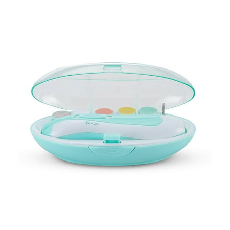 Electric Nail Polisher Baby Powder 6-Piece Electric Baby Nail Manicure ...