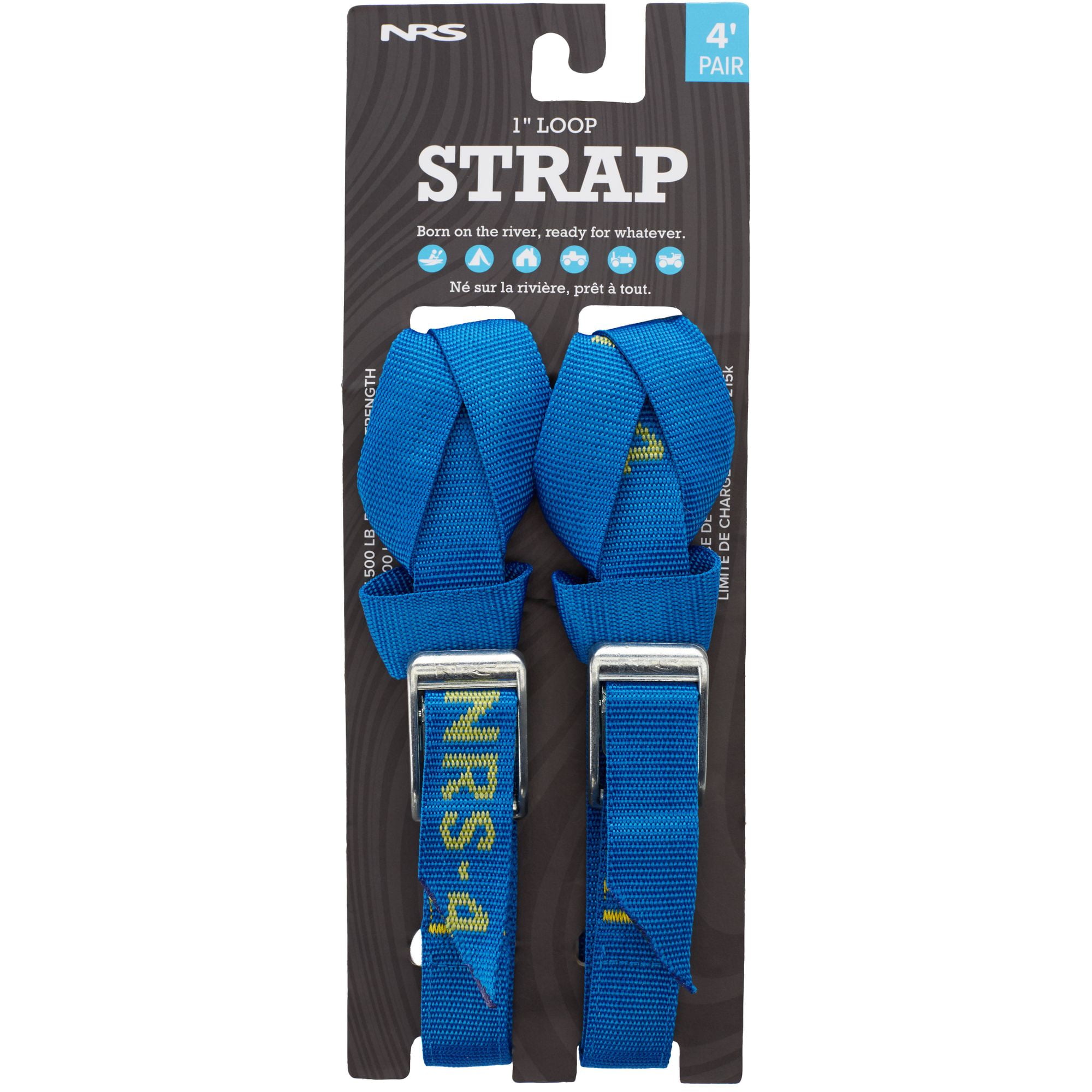 NRS 4' Loop Strap Pair Iconic Blue - Walmart.com