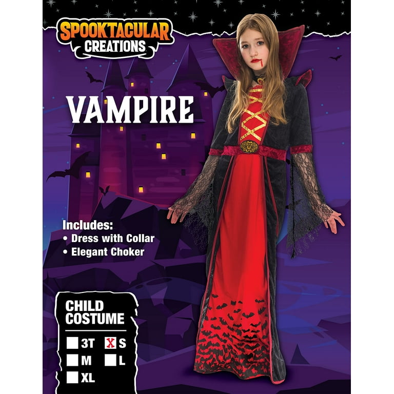 Purple Vampire Costumes For Girls