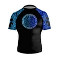 Raven Fightwear Men's Aztec Ranked Jiu Jitsu BJJ Rash Guard Short ...