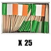 25 Box Wholesale Lot of Puerto Rico Toothpick Flags, 2500 Small Puerto ...