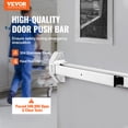 VEVOR Door Push Bar Panic Exit Device, 31” Stainless Steel Commercial ...