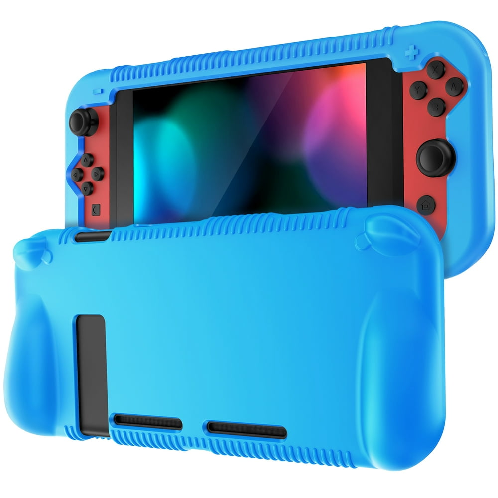 Silicone Case for Nintendo Switch - Fintie Soft Anti-Slip Shock Proof ...