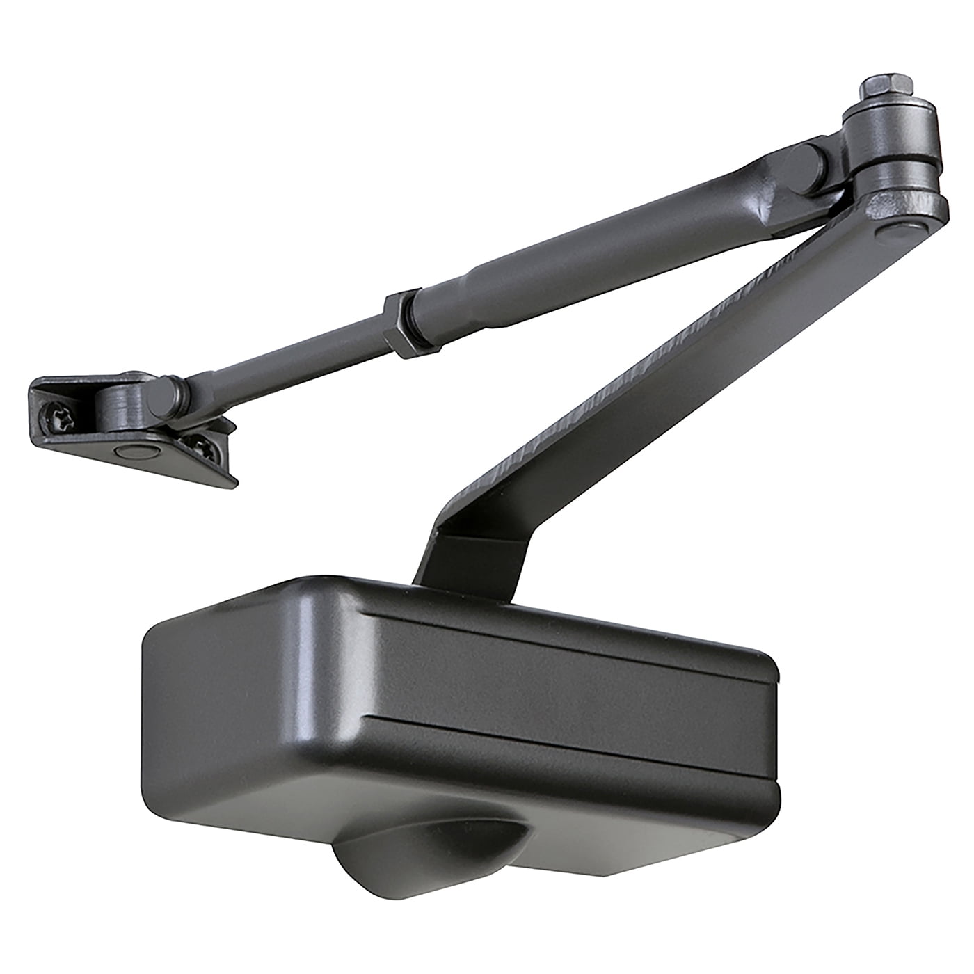 Tell Manufacturing DC100079 Brown Lightweight Residential Door Closer ...