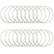 Craft County - 5 Pack Silver Metal Hoops (5 Inch) for Dreamcatcher ...