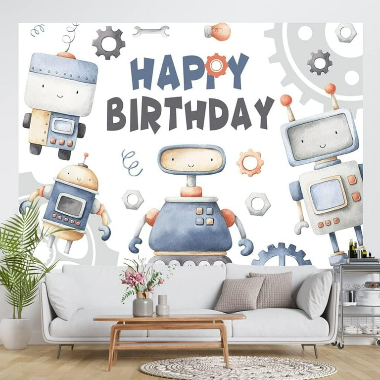 Robot Themed Boys Birthday Robot Cake Ideas For Birthdays And Baby