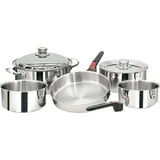 Magma A10-360L Stainless Steel "Nesting" Cookware 10 Piece Set ...