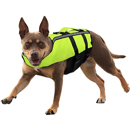 Adjustable Lifesaver Jacket Dog Life Vest Reflective Preserver ...