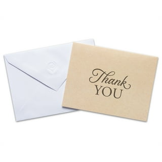 Strathmore 50-Pack Cards & Envelopes Ivory & Deckle - Walmart.com