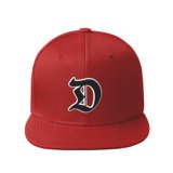 Daxton Classic Snapback Old English A to Z Numbers Initials Flat Bill ...