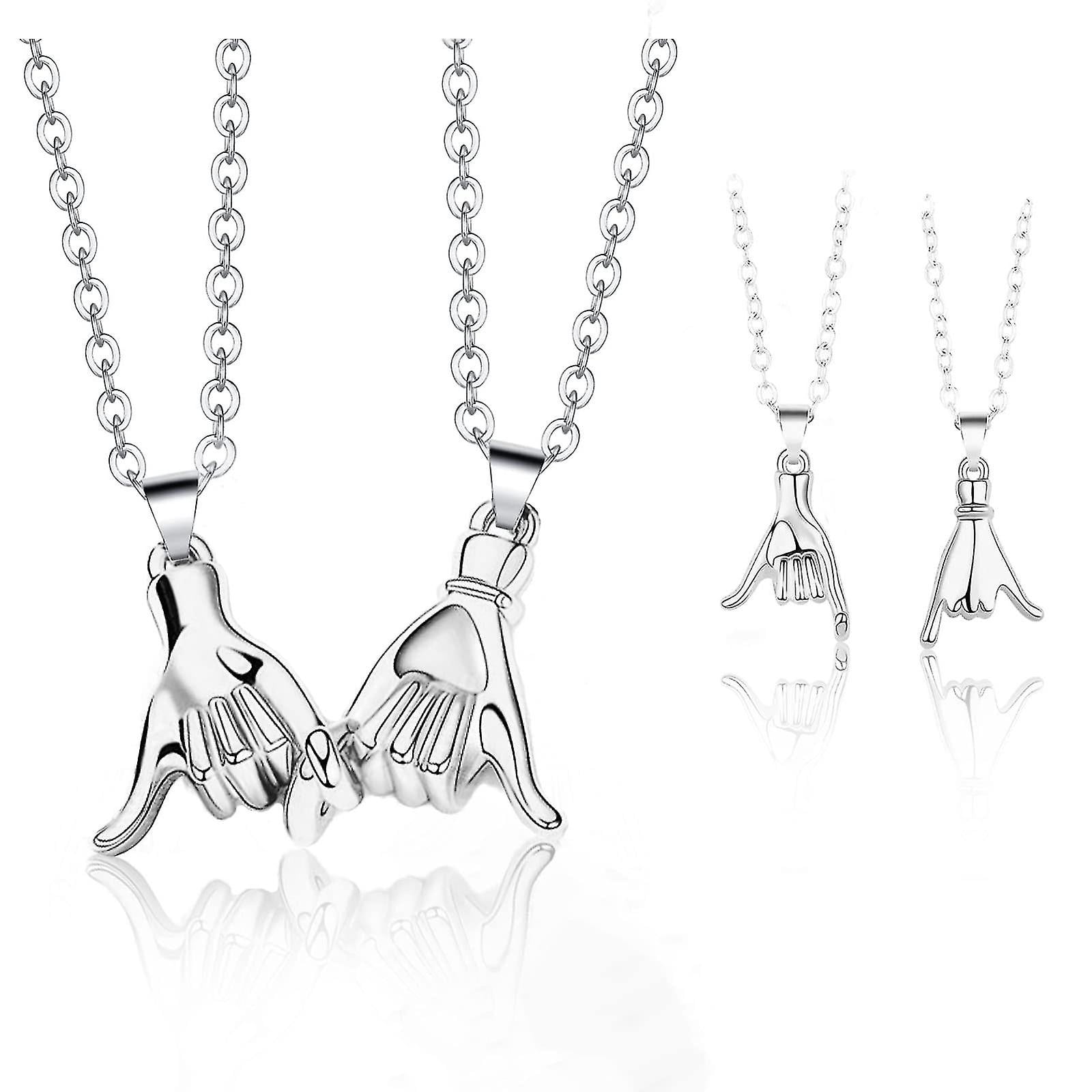 Collares a juego para parejas, 2 uds., collares de relación para mejor ...