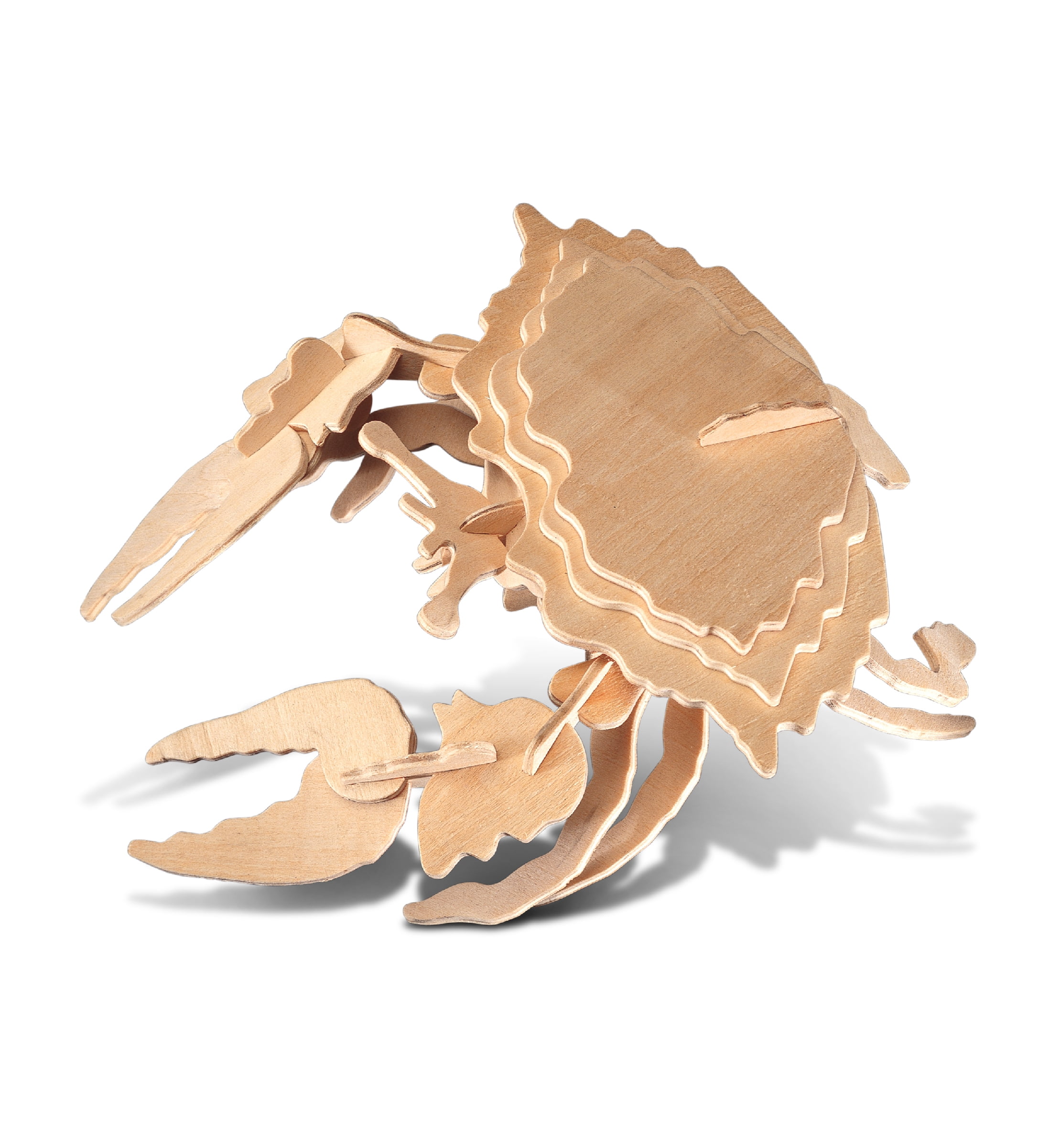 Puzzled 3D Puzzle Crab Wood Craft Construction Model Kit, Fun Unique ...