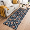 Area Rug 24×72in, Abstract Botanical Floral Floor Carpet Living Room ...
