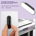 Adhesive Desk Pen Holder Soft Silicone Materials Secures Writing Tools ...