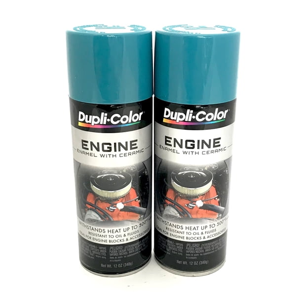 Duplicolor DE1610 - 2 Pack Engine Enamel Paint with Ceramic Pontiac ...