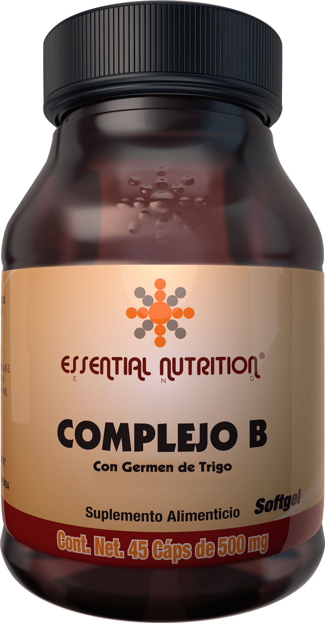 Suplemento alimenticio Essential Nutrition Complejo B 45 cápsulas de ...