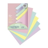 Array Card Stock Paper, 8-1/2 x 11 Inches, Assorted Pastel Colors, Pack ...