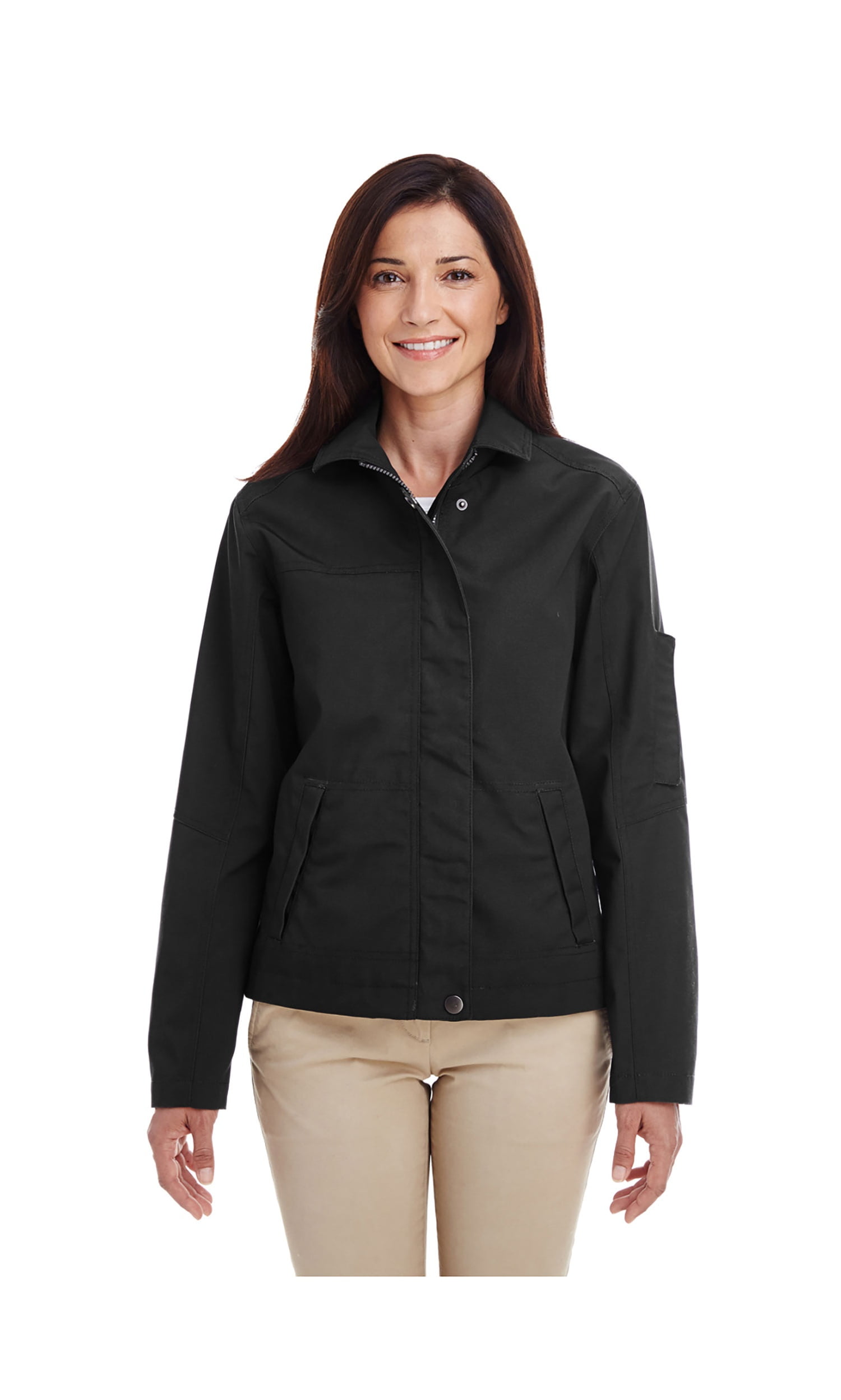 Harriton Women's Auxiliary Canvas Work Jacket, Style M705W - Walmart.com