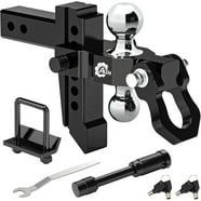 RVNI 3 Point Gooseneck Receiver Hitch Trailer Mover Ball Drawbar cat 1 ...