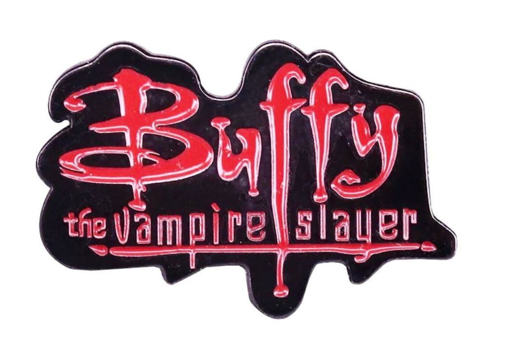 Buffy The Vampire Slayer TV Series Logo 1 Inch Wide Enamel Metal Pin ...