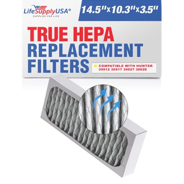 LifeSupplyUSA True HEPA Filter Replacement Compatible with Alen TF30 ...