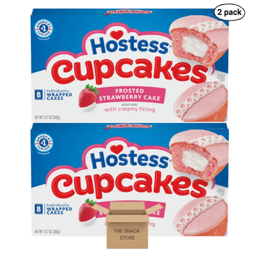 The Snack Store Variety Pack | Hostess CupCakes Chocolate, Strawberry ...
