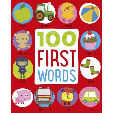 100 1st Words (Board Book) - Walmart.com