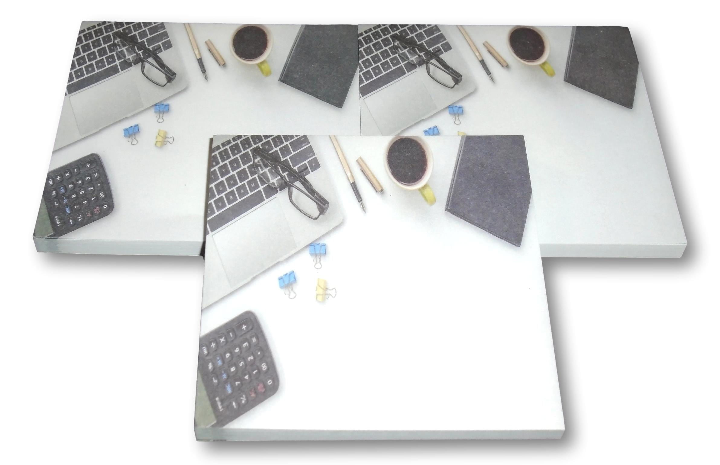 Sticky Notes 3 Pads 3"x3" 50 Count Sheets, Cute Memo Note Pads ...