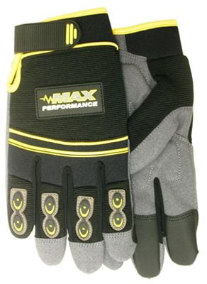 MX420-M Max Performance Work Gloves, Synthetic Palm With Gel Insert ...