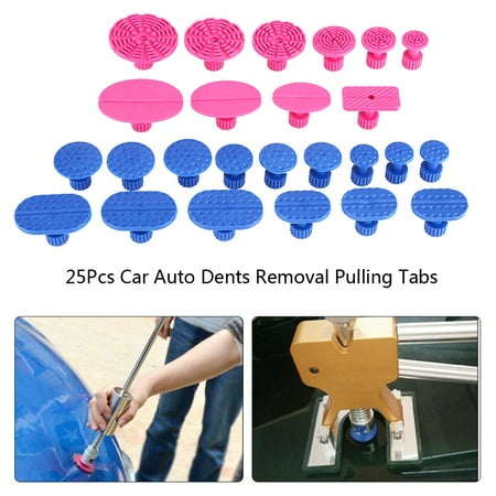 TOPINCN 25Pcs Car Auto Body Dents Removal Pulling Tabs Paintless Dent ...