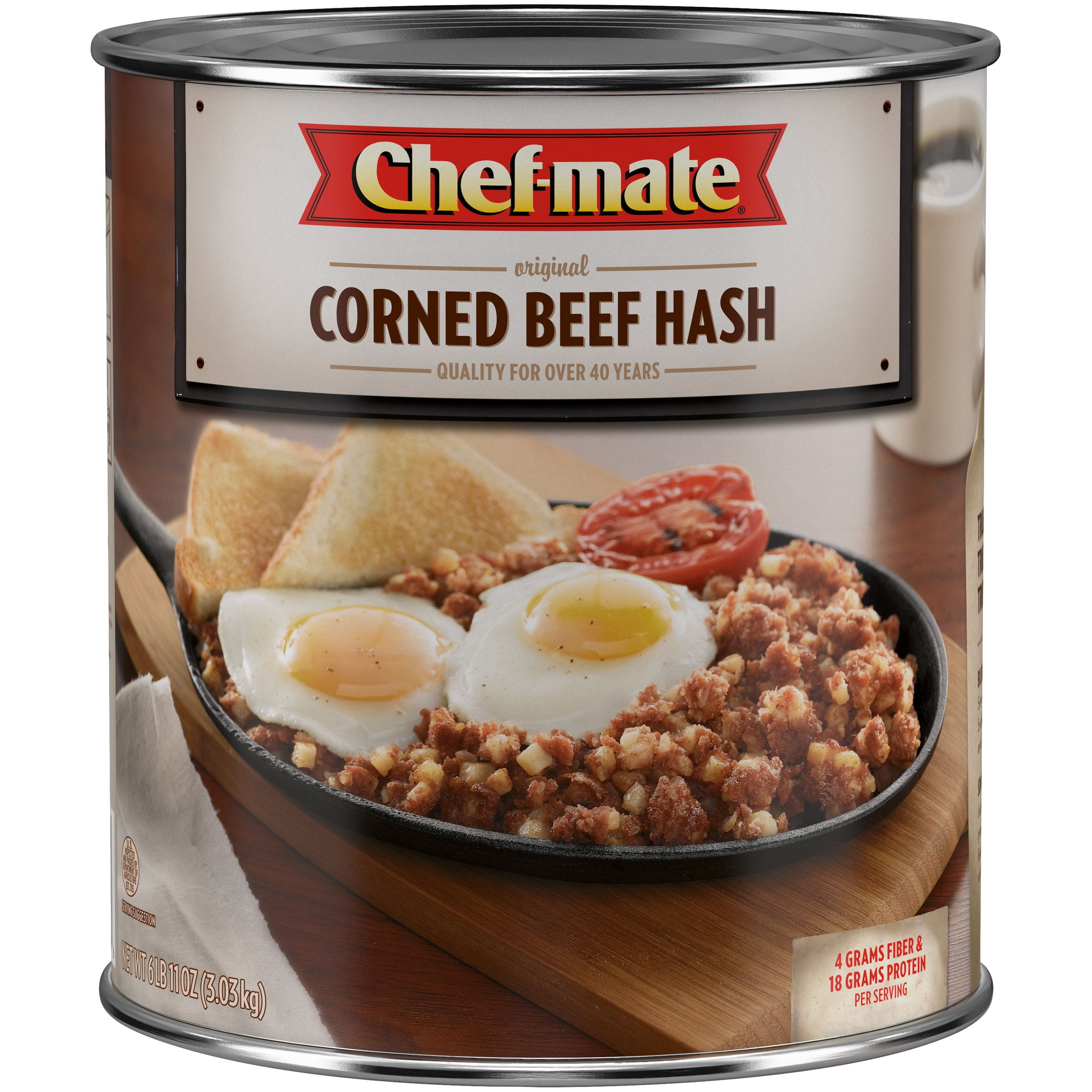 (Price/CASE)Chef-Mate 10050000051684 Chef-Mate Corned Beef Hash 6 X 107 ...