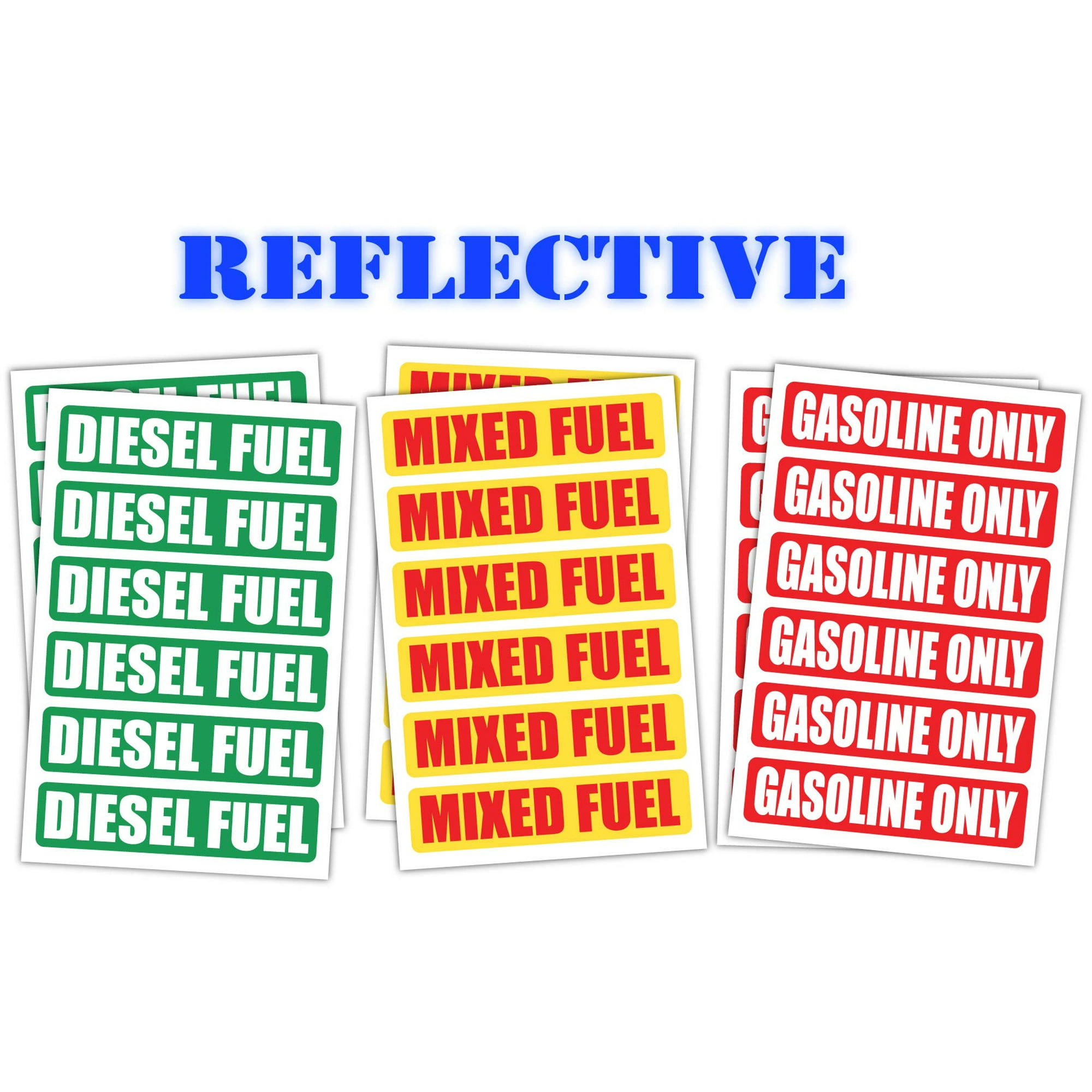 Click here for Sticker Frenzy 3m Reflective Diesel Only Gasoline... prices