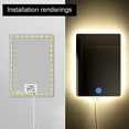 Dimmable 12V Touch Switch for Bathroom Smart Mirror Lighting Easy ...