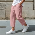 BVnarty Men's Drawstring Waist Corduroy Cargo Jogger Pants Retro ...