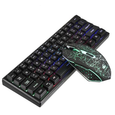 Cylo Wireless Touch Keyboard and Mouse Set Pink - Walmart.com