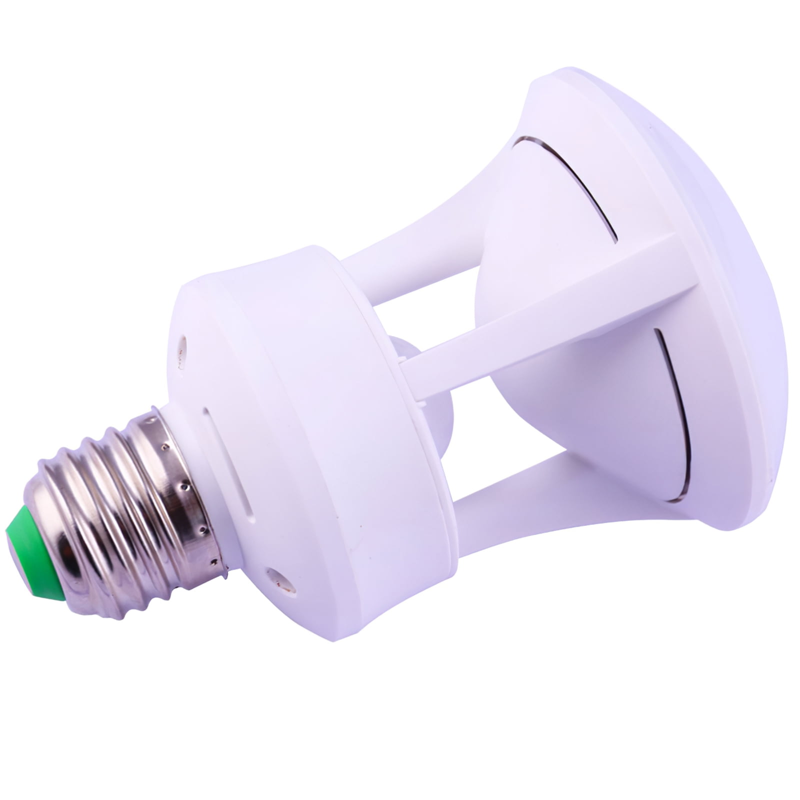 LED Light Bulb E27 Socket Motion Sensor Adapter, 12ft 360 Degree ...