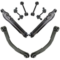 8 Piece Rear Suspension Kit Upper Lower Control Lateral Toe Arms Sway ...
