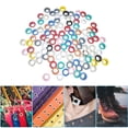 100 Pieces Mixed Colors Eyelets Air Eye 5mm Inner Diameter Eyelets for ...
