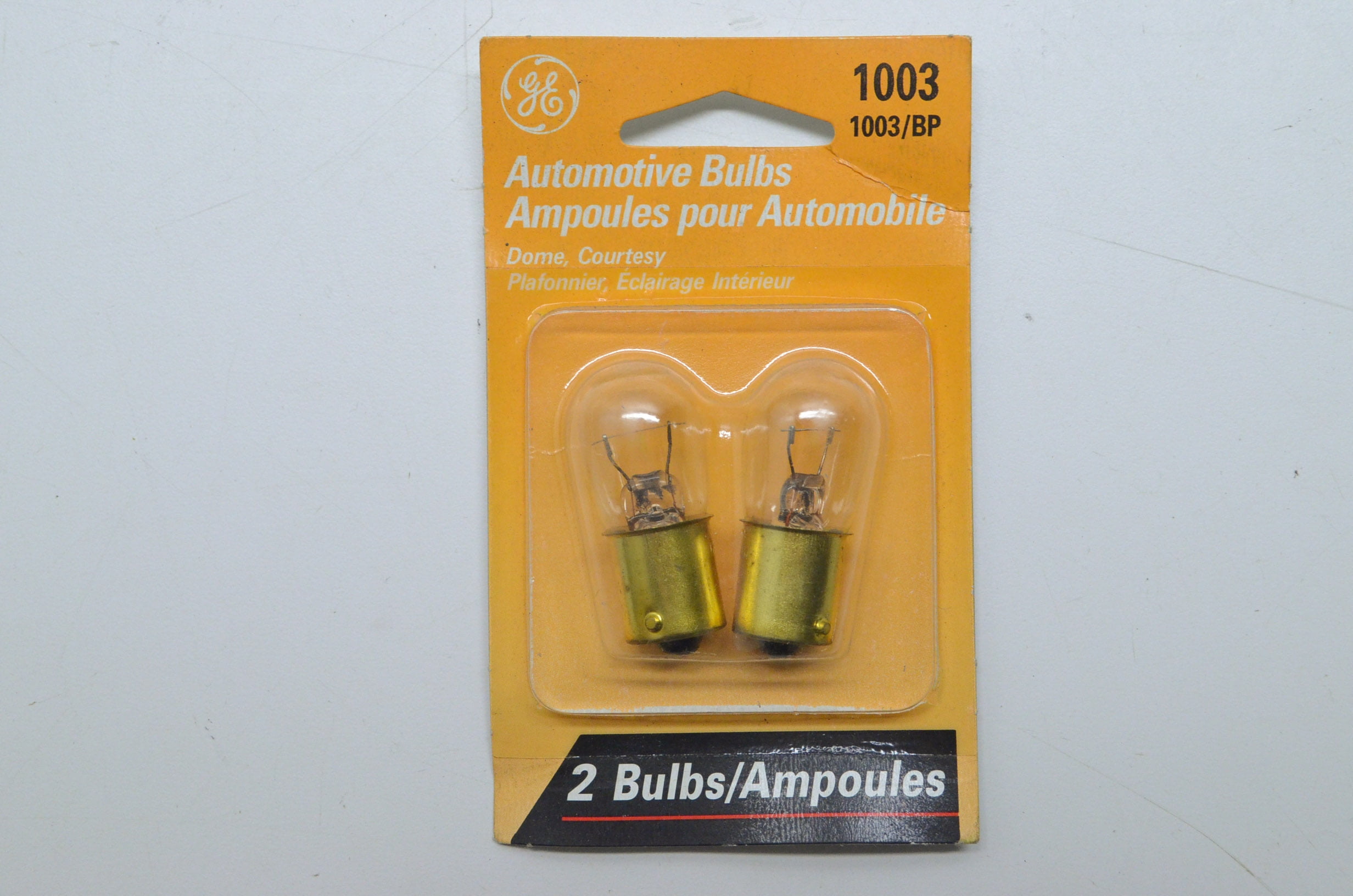 GE 1003 Automotive Bulb Qty 2 NOS - Walmart.com