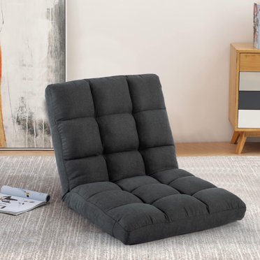 Costway 4-Position Folding Lazy Sofa: Adjustable Backrest & Headrest ...