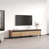 Nord 3K 73" Modern TV Stand, Entertainment Center for 80" TVs, Matte ...