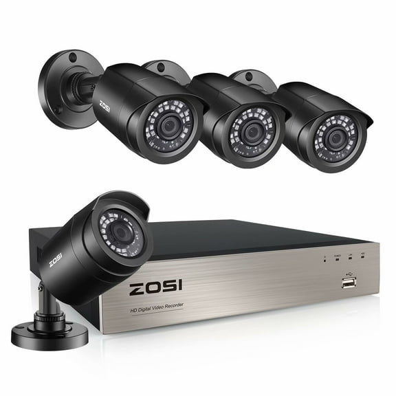 OHWOAI 5MP Super HD CCTV Camera System Outdoor, DVR Surveillance ...