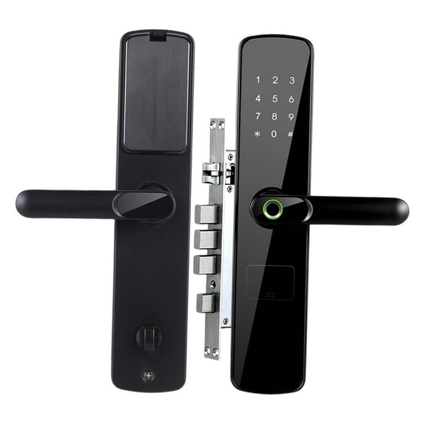 Lipstore Door Lock Multi Unlock Methods IC Cards Backup Keys Smart Door ...