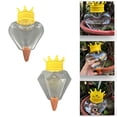 2Pcs Automatic Watering Device Heart Shape Plant Waterer Watering ...