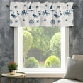 Cartoon Ocean Valances for Windows Nautical Ship Octopus Crab Whale ...